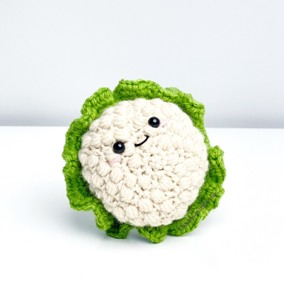 Cauliflower Crochet Pattern! PATTERN ONLY PDF Download Amigurumi ...