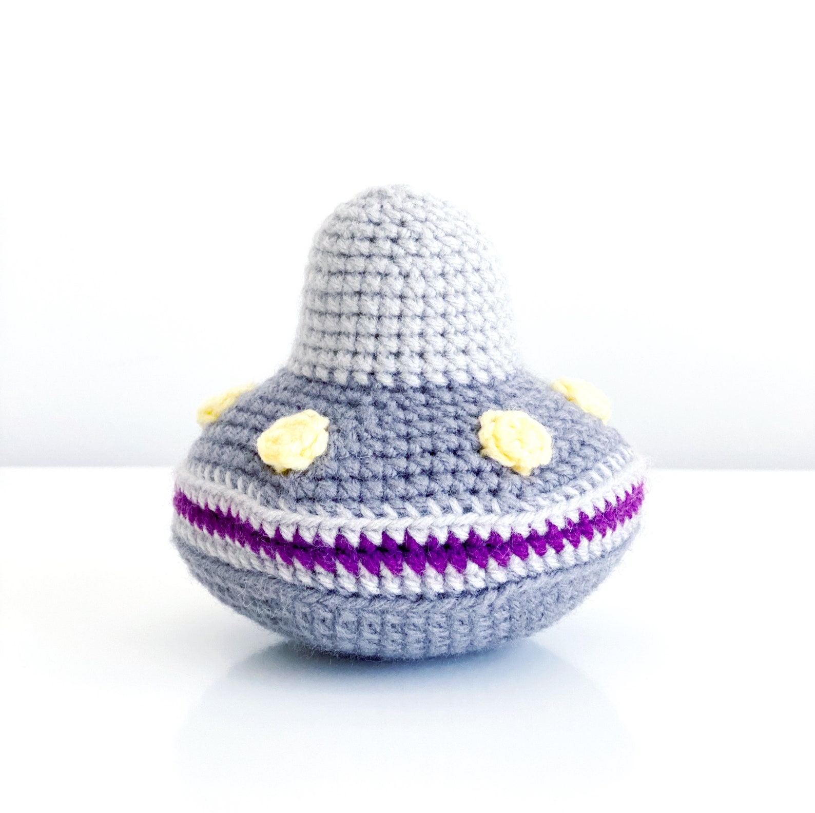 Alien Ufo Ship Crochet PATTERN ONLY Pdf Instant DOWNLOAD! Amigurumi ...