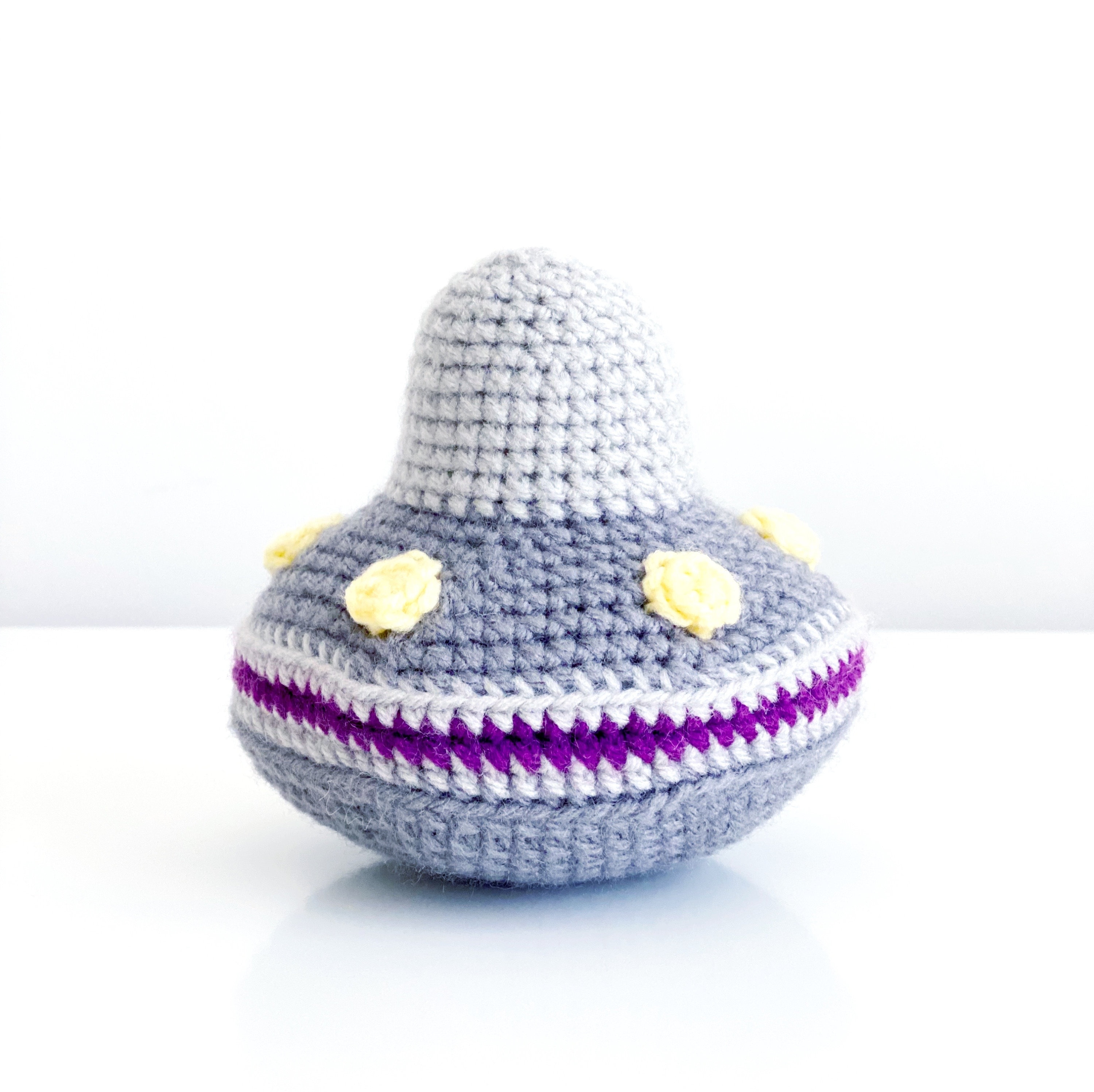 Alien Ufo Ship Crochet PATTERN ONLY pdf instant DOWNLOAD | Etsy