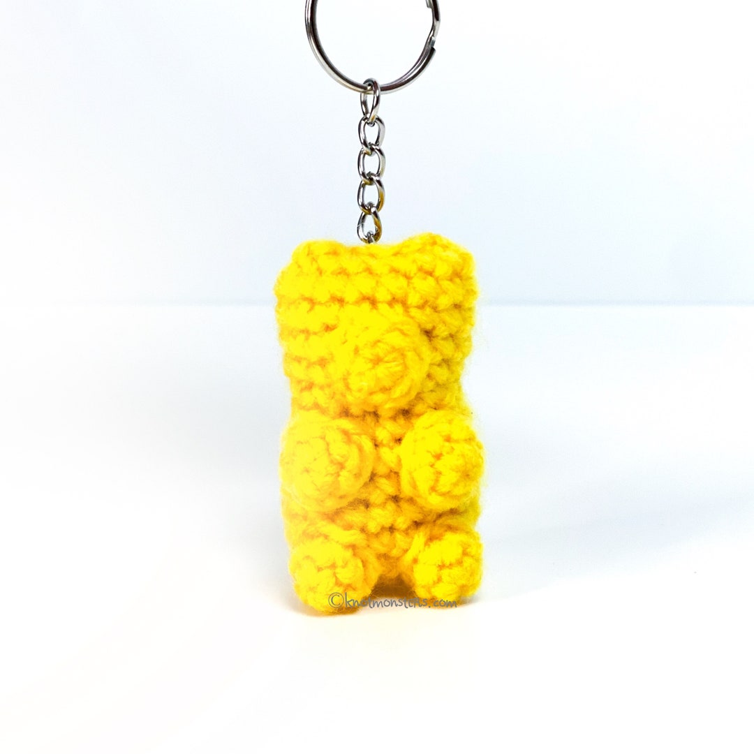 Gummy Bear Keychain Crochet PATTERN ONLY! PDF Download Amigurumi ...