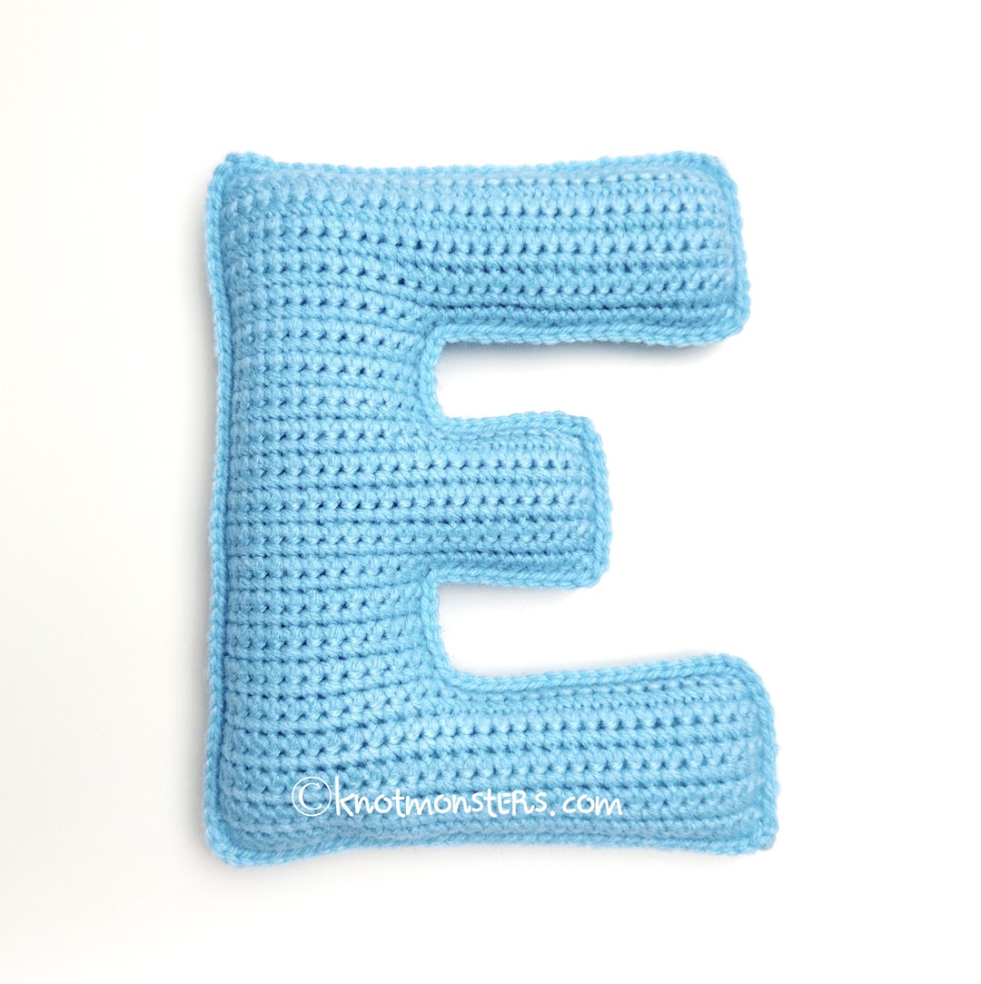 Letter E Crochet PATTERN ONLY! PDF Download Amigurumi Instructions ...