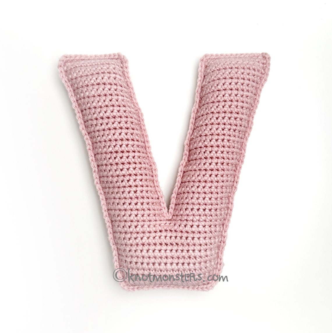 Letter V Crochet PATTERN ONLY PDF Download Amigurumi Instructions Guide ...