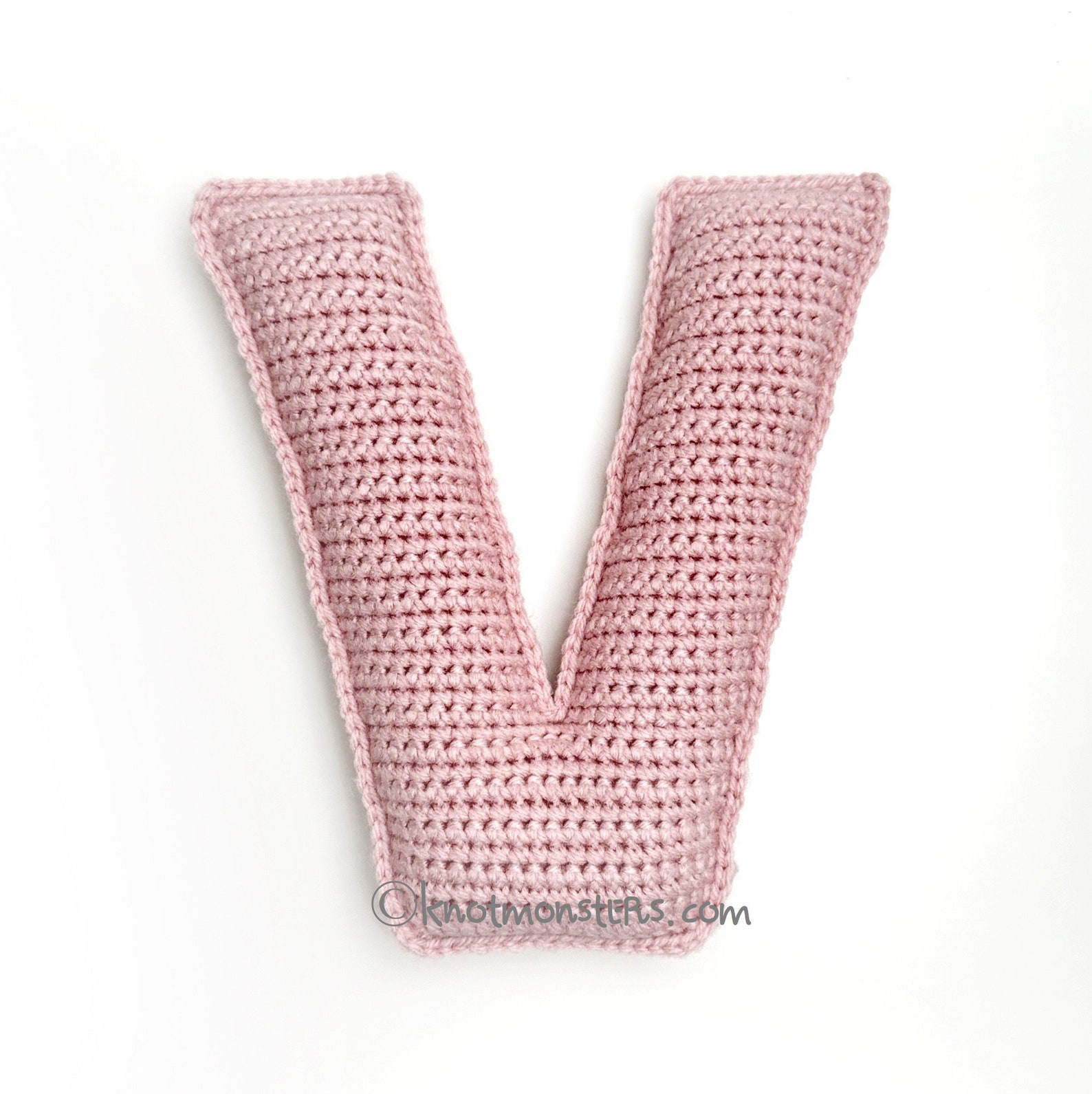 Letter V Crochet PATTERN ONLY! PDF Download Amigurumi Instructions ...