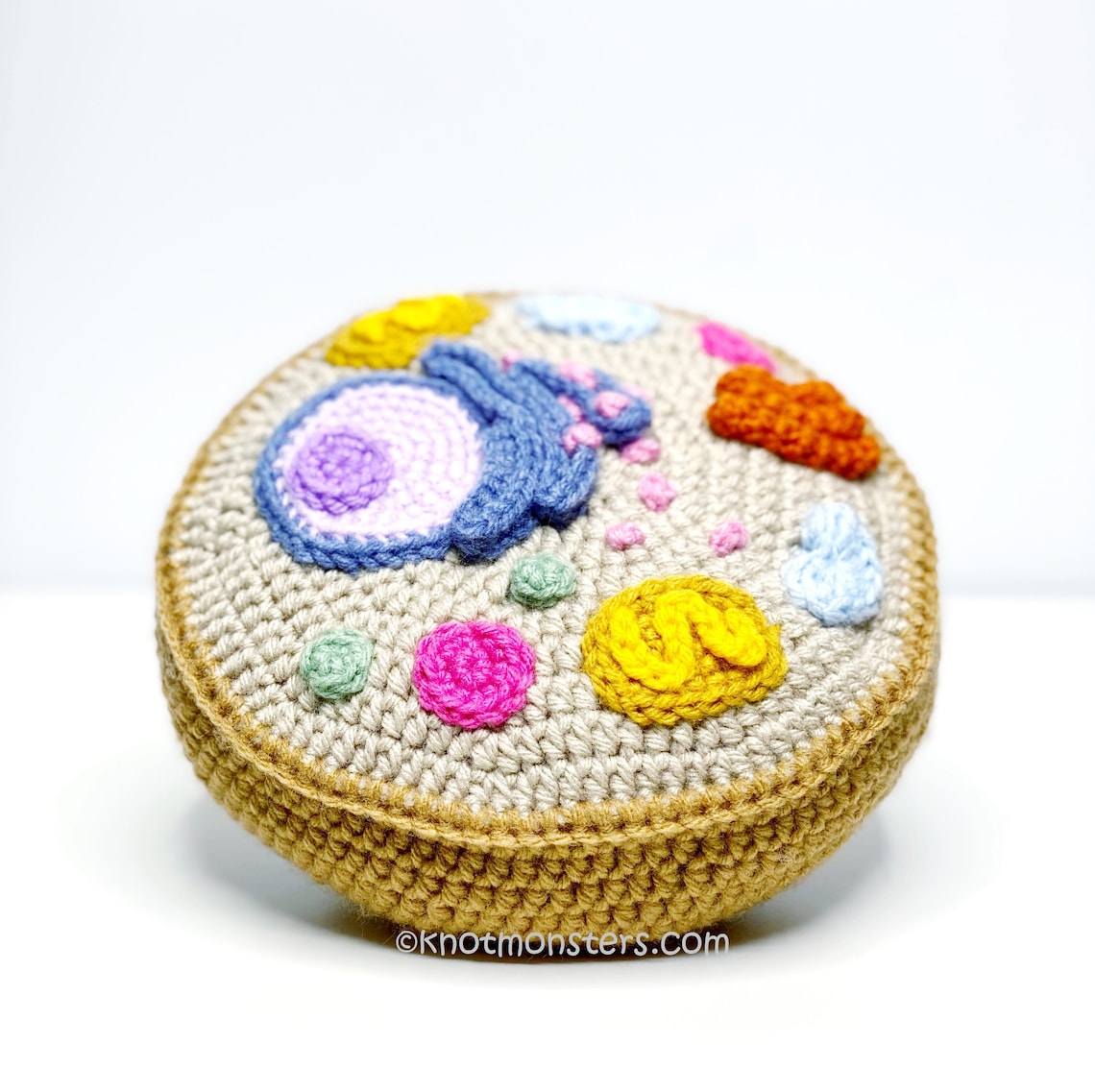 Animal Cell Eukaryotic Mini Pillow Crochet Pattern PATTERN - Etsy