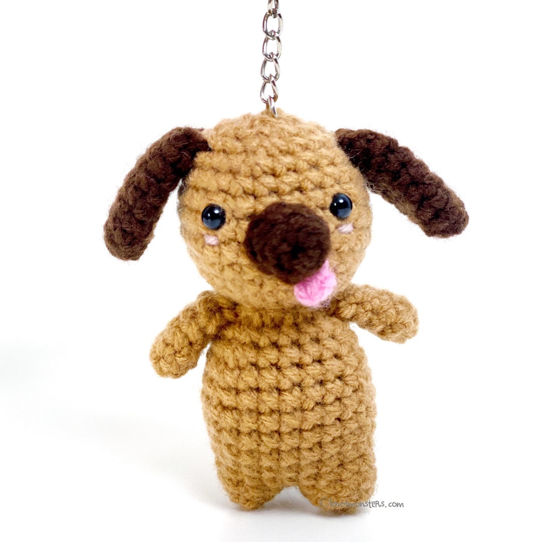 Puppy Keychain Crochet Pattern! PATTERN ONLY! PDF Download Amigurumi ...