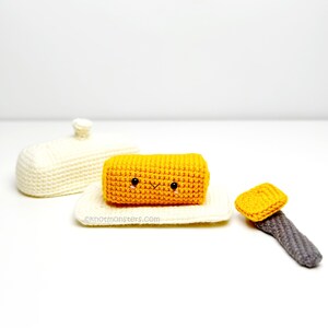 Butter Dish Crochet Pattern! PATTERN ONLY! PDF Download Amigurumi ...