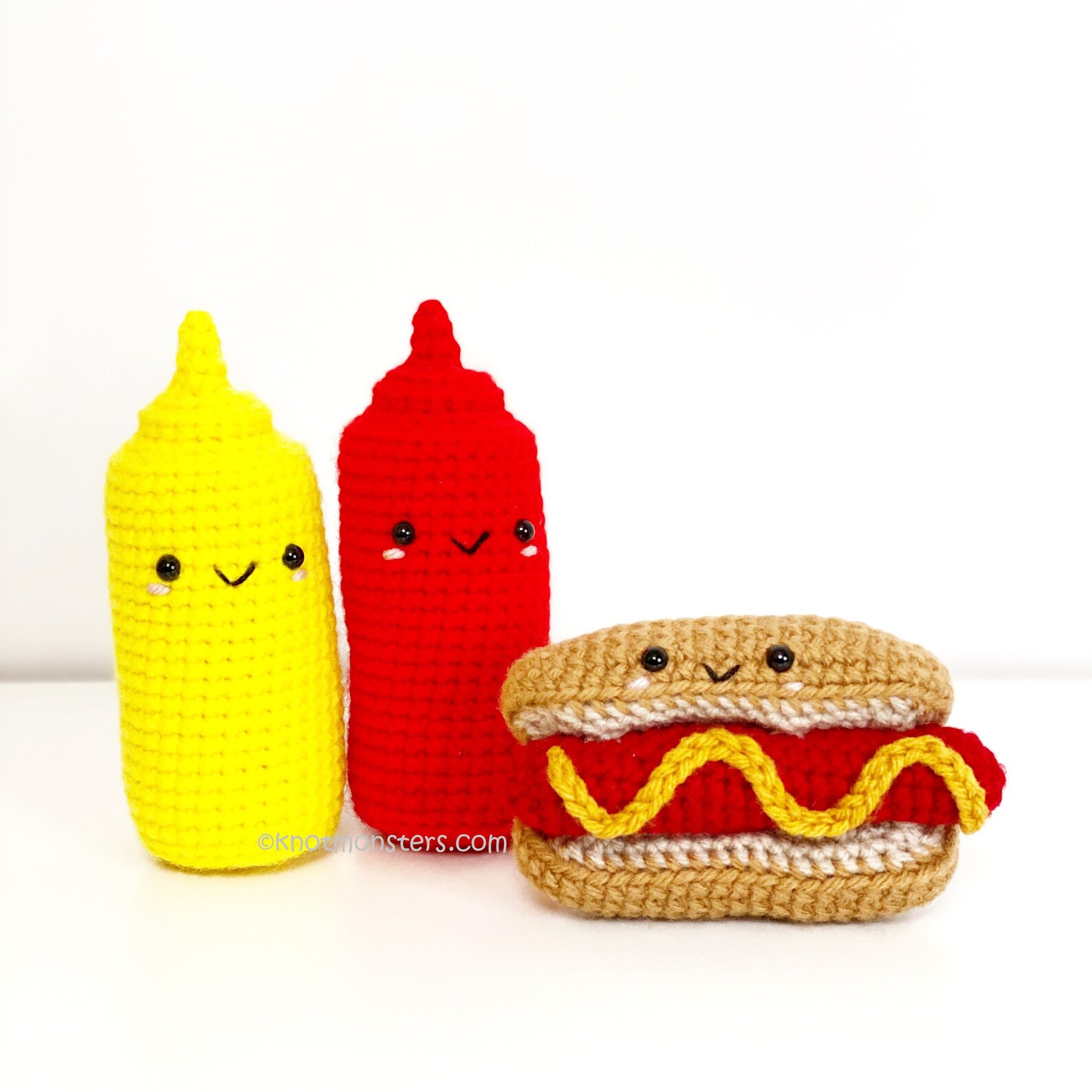 25 Fast Food Crochet Pattern Bundle EBOOK PDF Knotmonsters Amigurumi ...