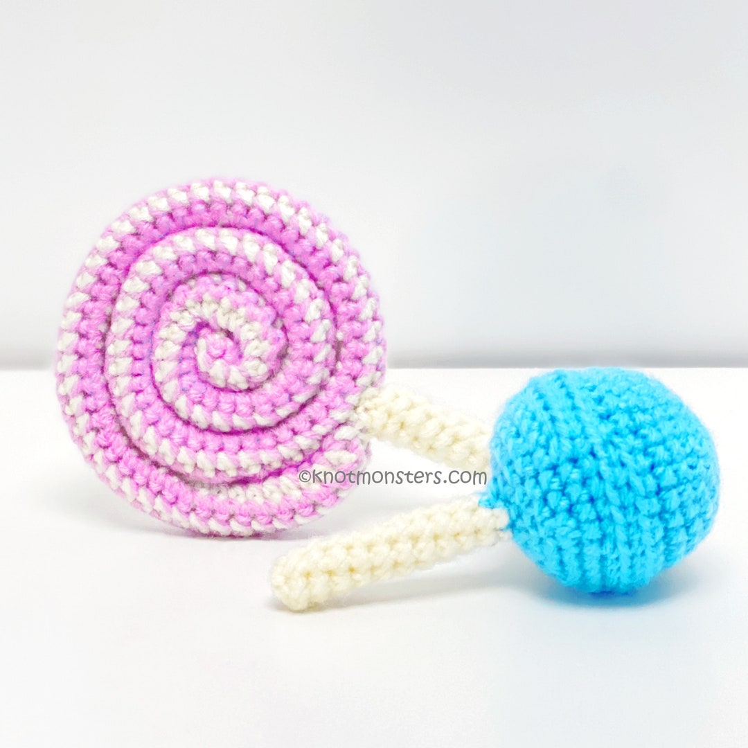 Lollipop Candy Apple Crochet Pattern! PATTERN ONLY! PDF Download ...