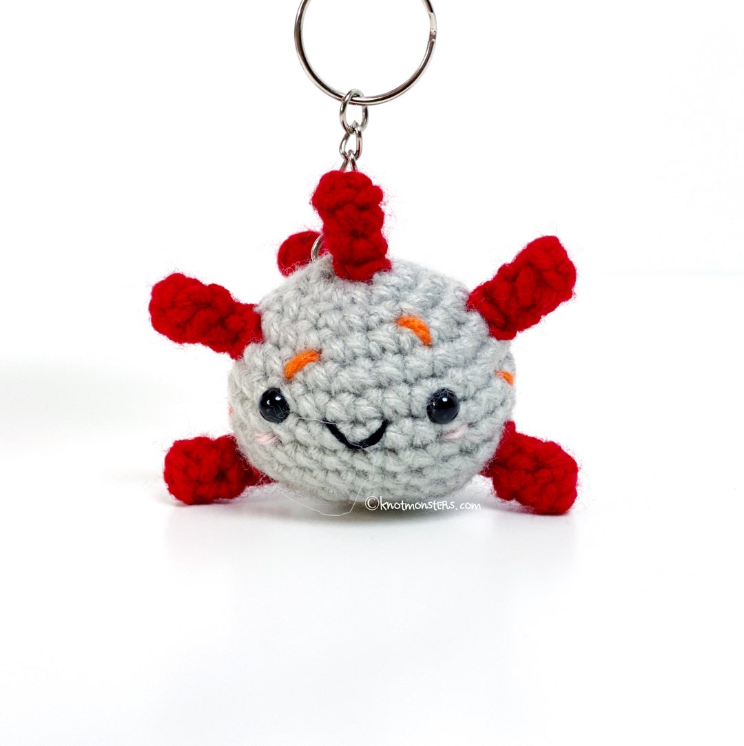 Virus & Bacteria Keychain Crochet Pattern ONLY PDF Download Amigurumi ...