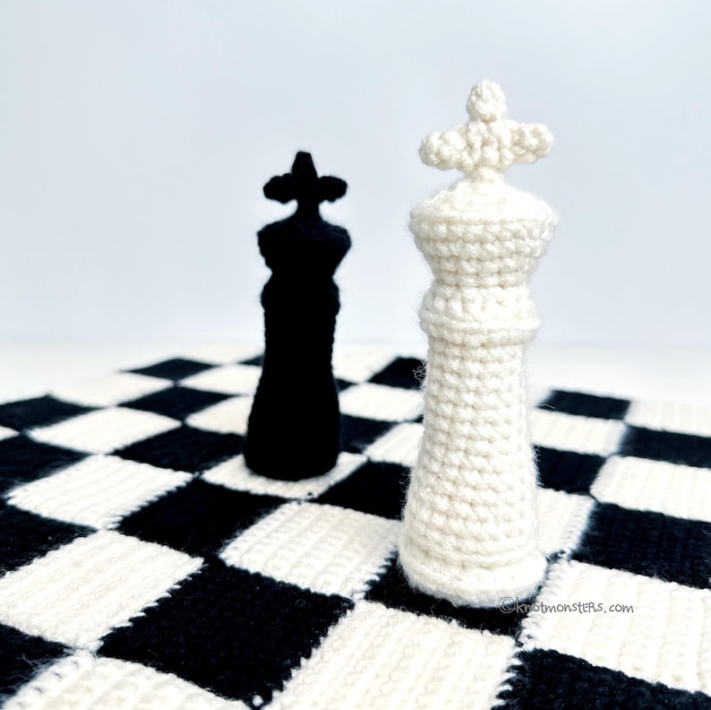 King Chess Piece Crochet Pattern! PATTERN ONLY! PDF Download Amigurumi ...