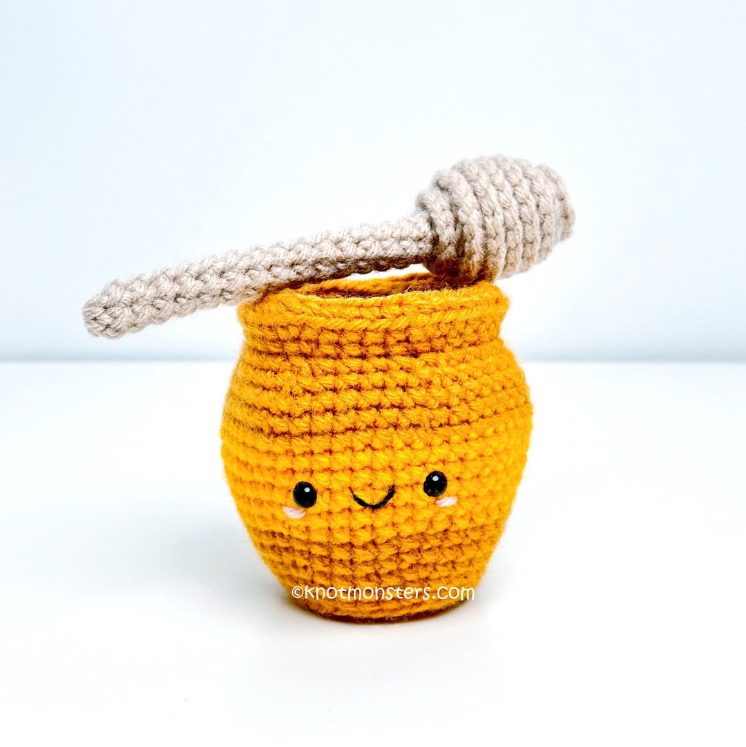 Honey Pot Stick Crochet Pattern! PATTERN ONLY! PDF Download Amigurumi ...