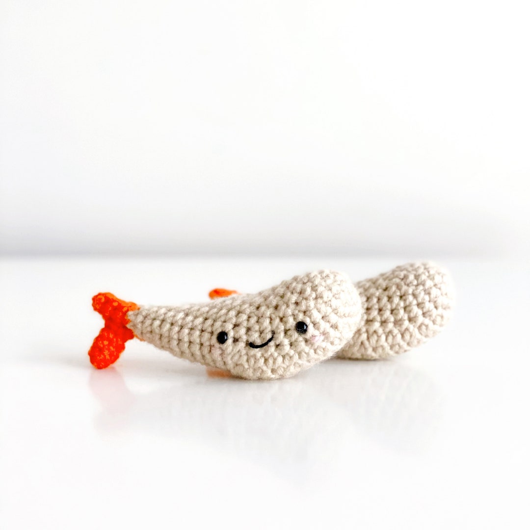 Tempura Shrimp Sushi Crochet PATTERN ONLY Pdf DOWNLOAD! Amigurumi ...