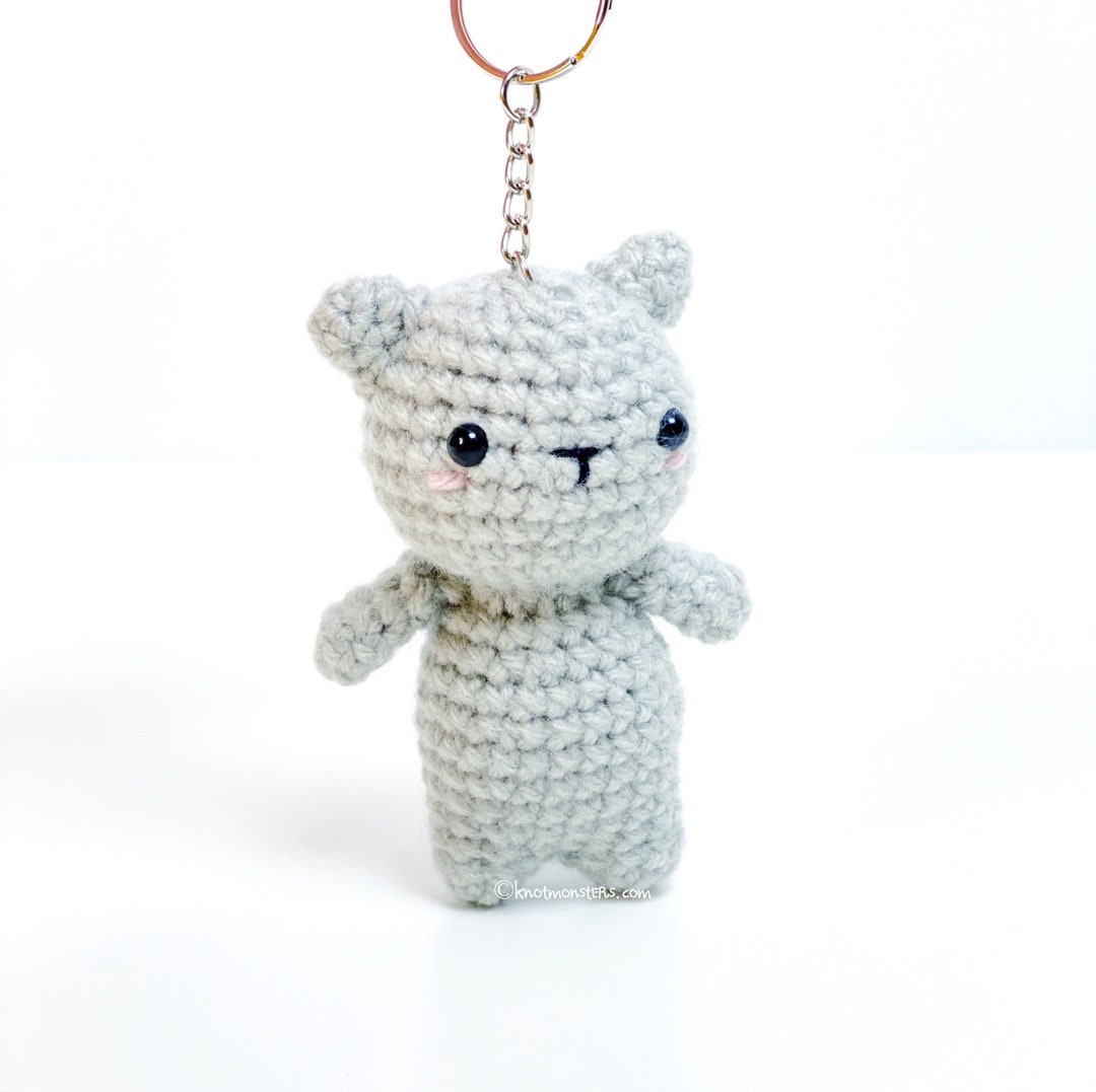 Kitten Keychain Crochet Pattern! PATTERN ONLY! PDF Download Amigurumi ...