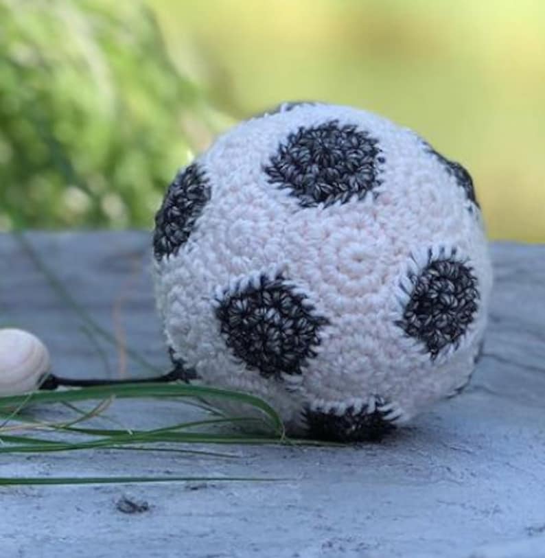 Soccer Ball Crochet PATTERN ONLY Pdf DOWNLOAD! Amigurumi Crochet ...