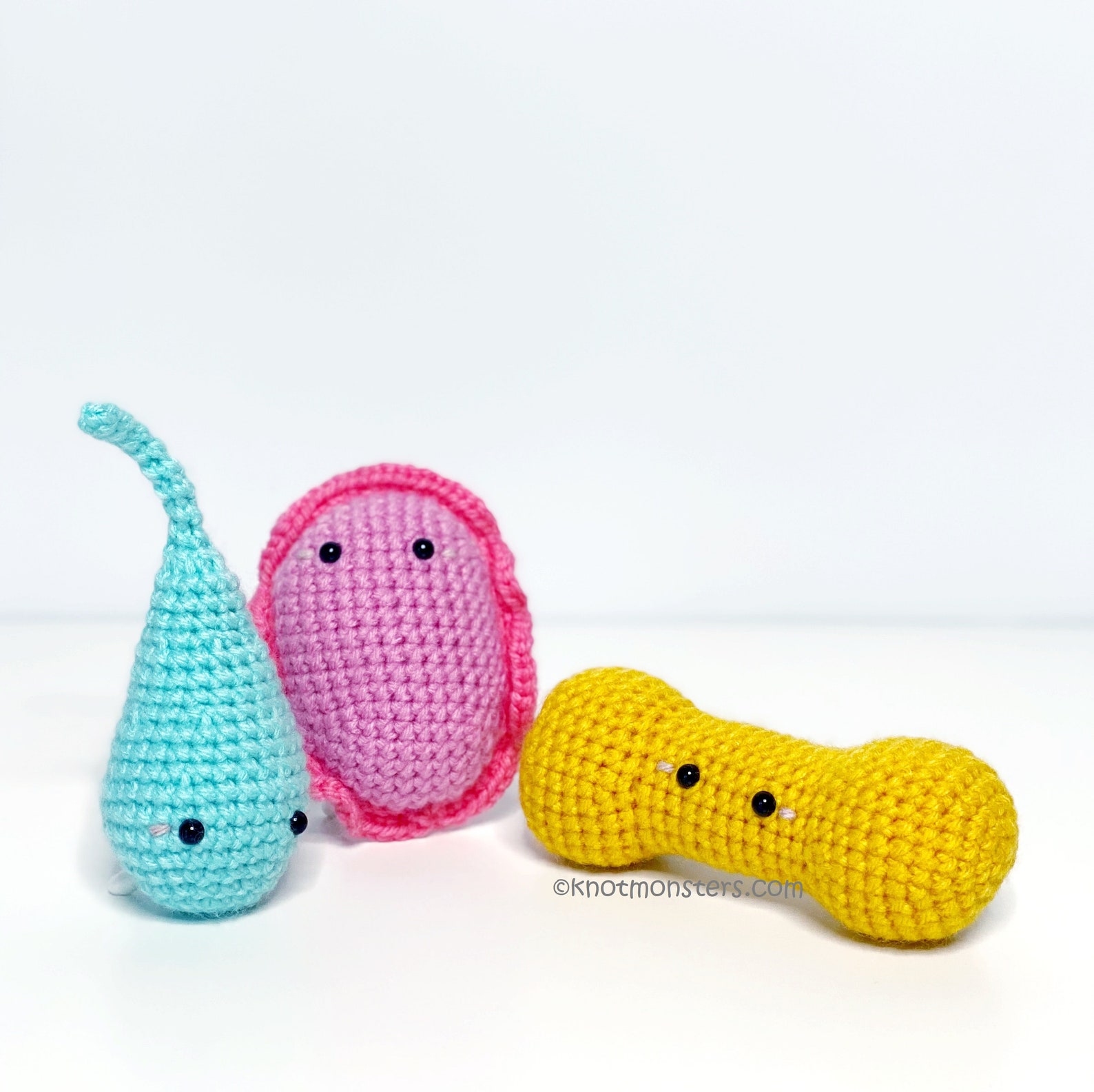 20 Biology Crochet Pattern Bundle EBOOK PDF Knotmonsters Amigurumi How ...