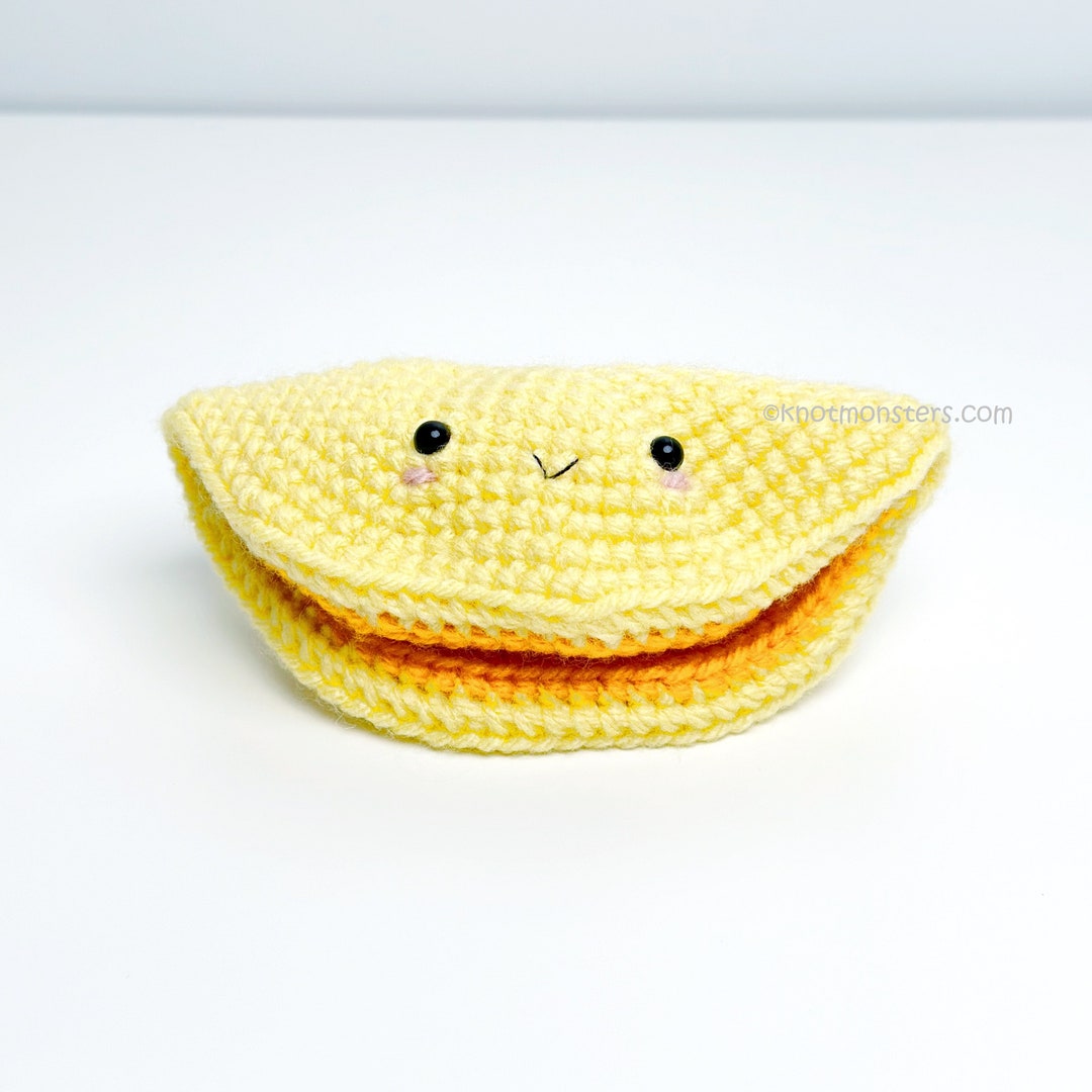 Cheese Omelet Crochet Pattern! PATTERN ONLY! PDF Download Amigurumi ...