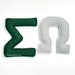 25 Greek Letters Crochet Pattern Bundle! EBOOK PDF Knotmonsters ...