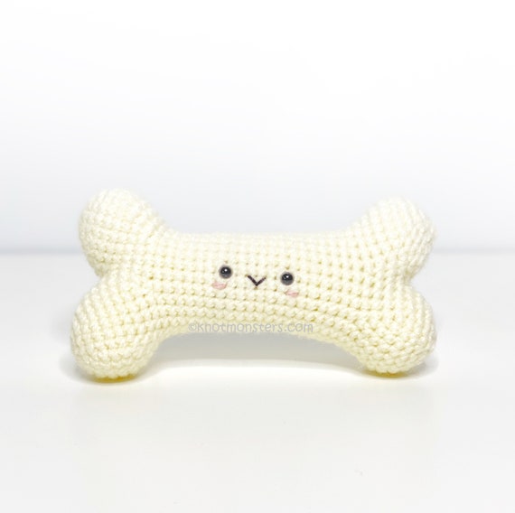 Bone Crochet PATTERN ONLY PDF Download Knotmonsters Amigurumi - Etsy