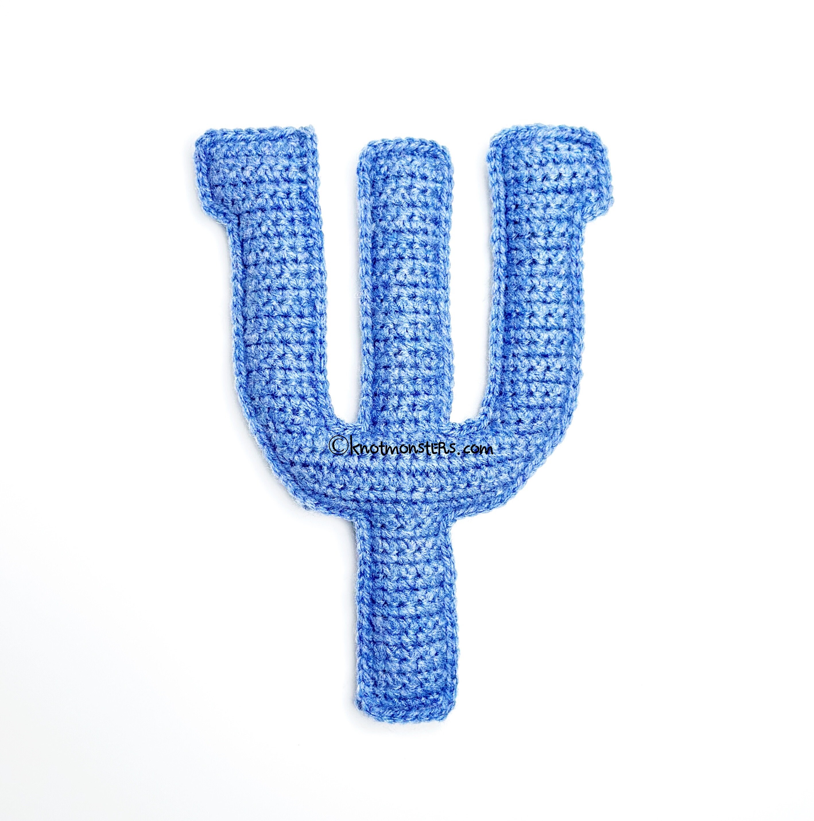 Letter Psi Crochet PATTERN ONLY! PDF Download Amigurumi Instructions ...