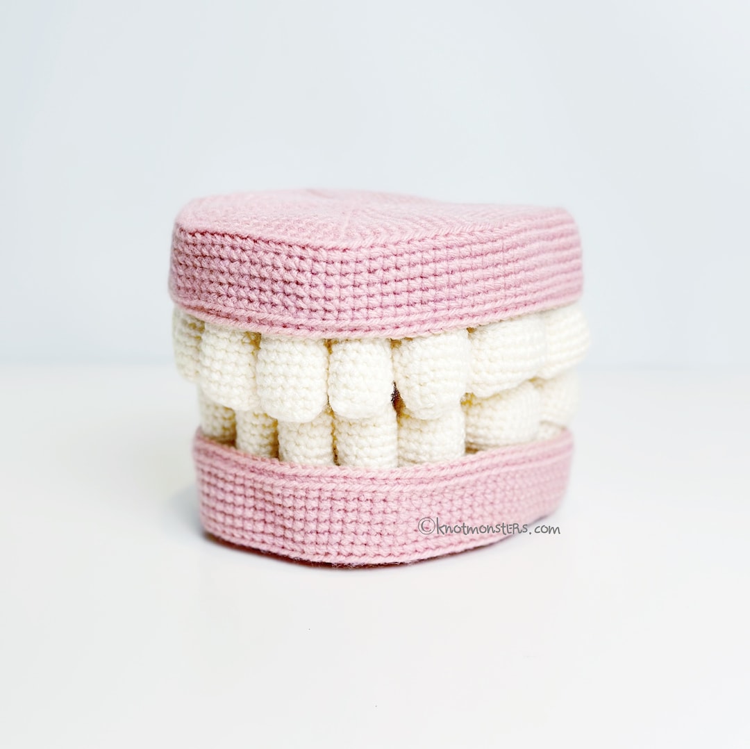 Dental Typodont PATTERN ONLY! PDF Download Amigurumi How to Tutorial ...