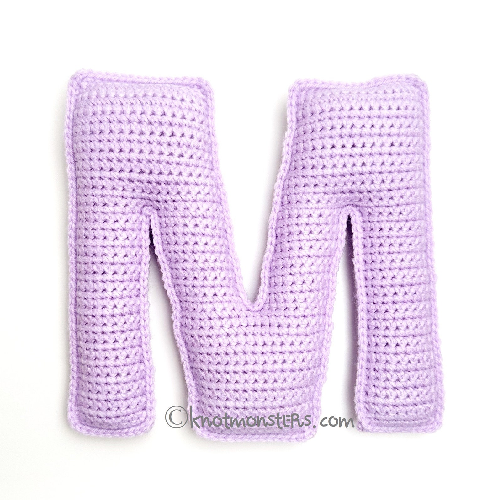 Letter M Crochet PATTERN ONLY PDF Download Amigurumi - Etsy