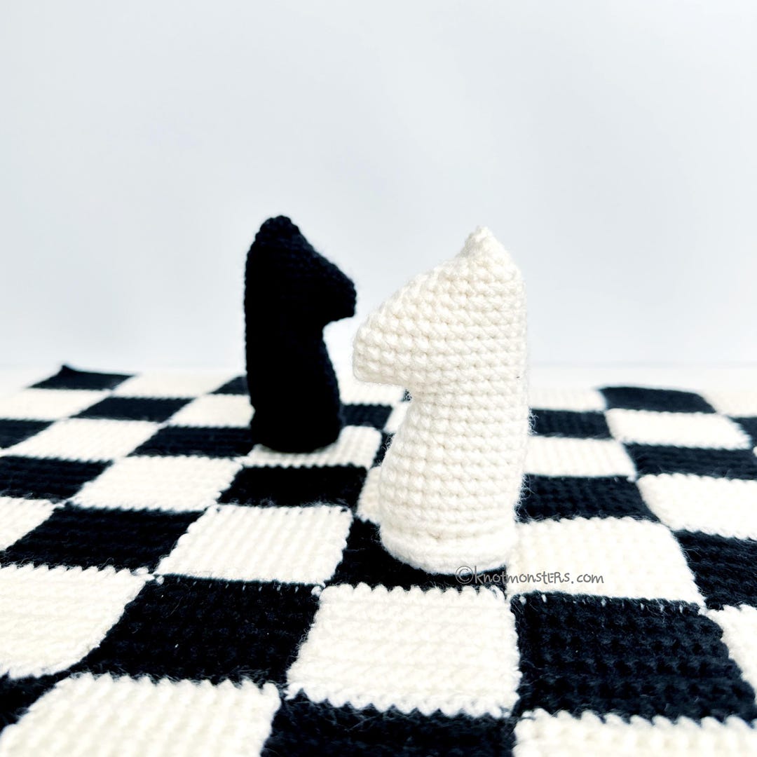 Knight Chess Piece Crochet Pattern! PATTERN ONLY! PDF Download ...