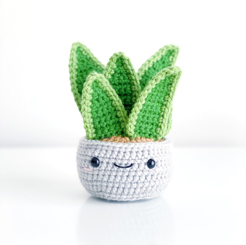Snake Plant Sansevieria Crochet Pattern PATTERN ONLY Instant | Etsy