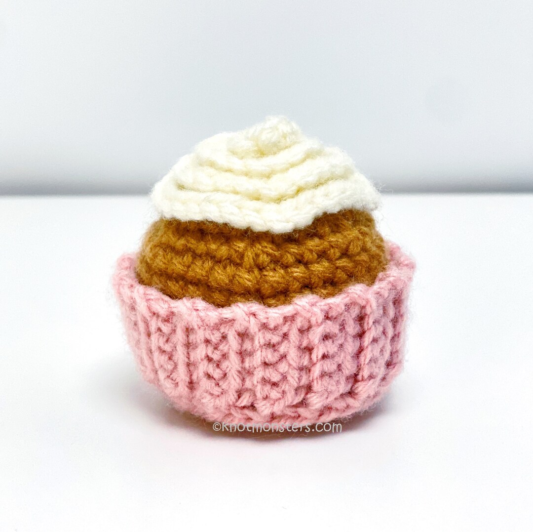 Frosted Cupcake Crochet Pattern! PATTERN ONLY! PDF Download Amigurumi ...