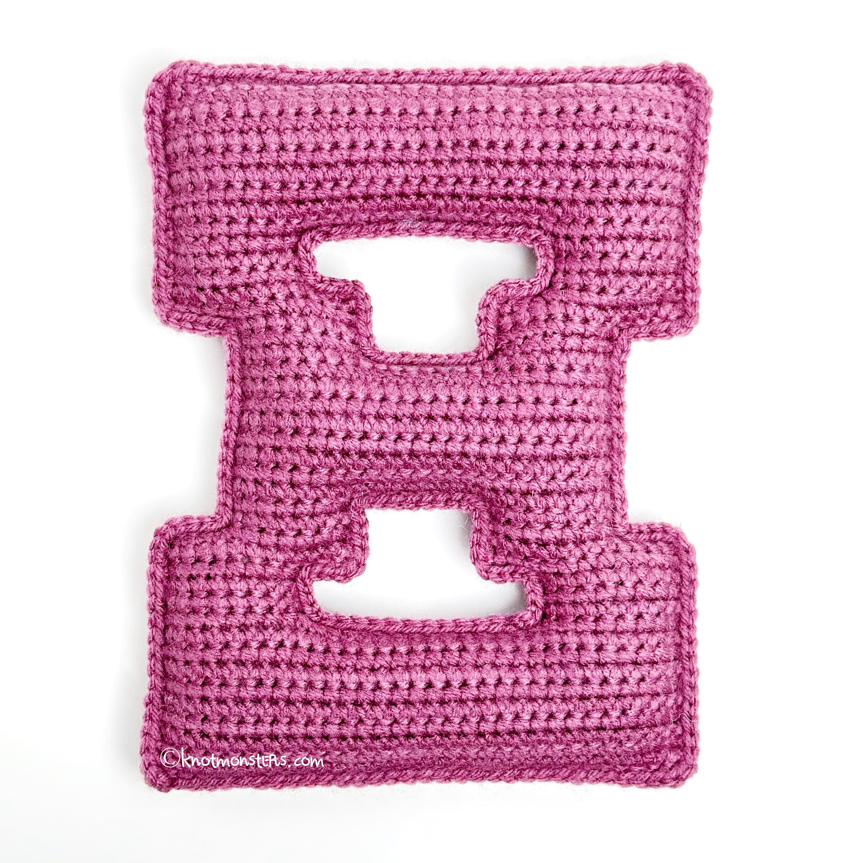 25 Greek Letters Crochet Pattern Bundle! EBOOK PDF Knotmonsters ...