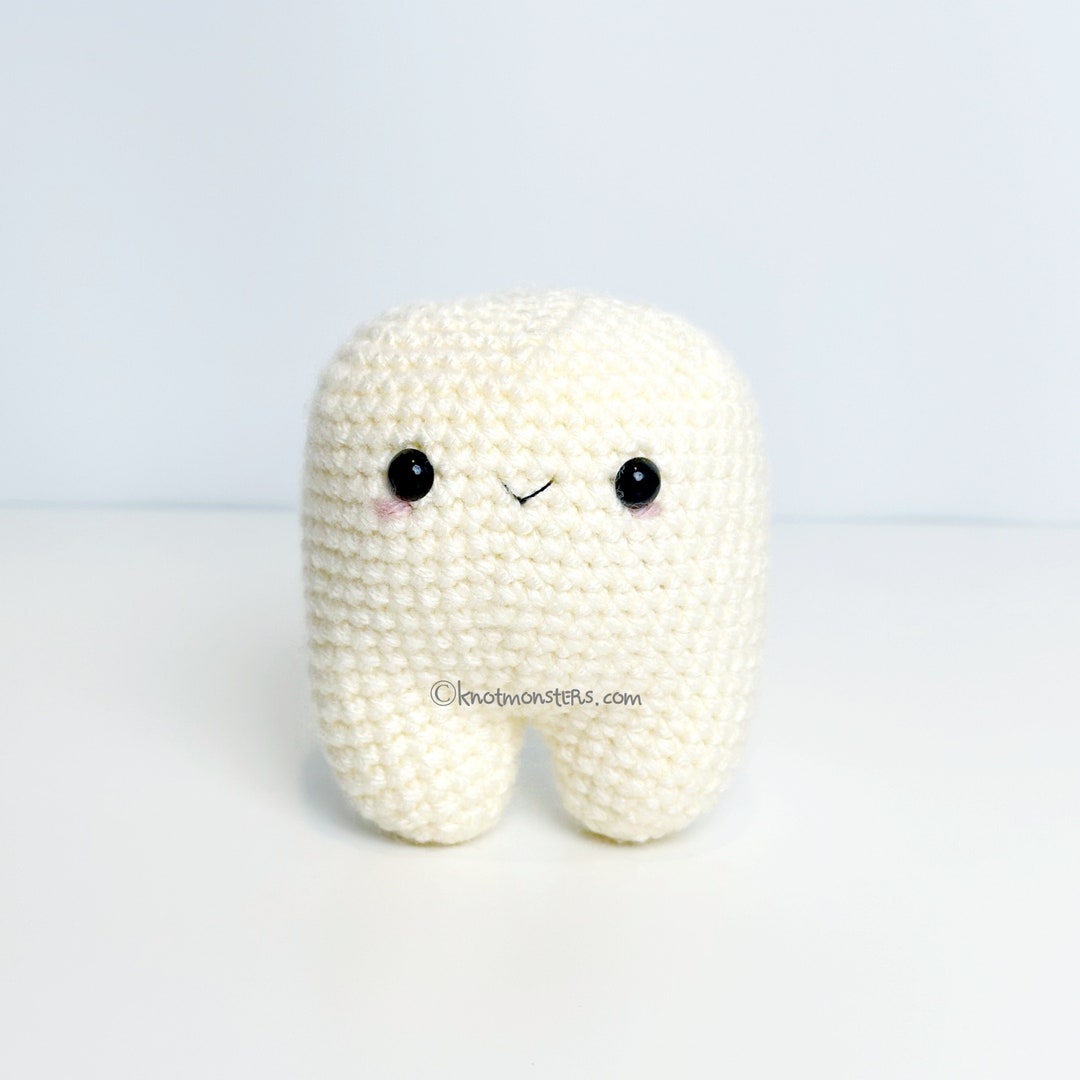 Tooth Pattern! PATTERN ONLY! PDF Download Amigurumi Easy How to ...