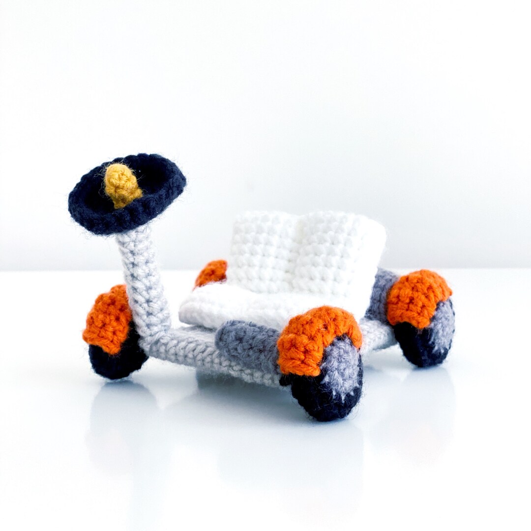 Lunar Rover Car Crochet PATTERN ONLY Pdf Instant DOWNLOAD! Amigurumi ...