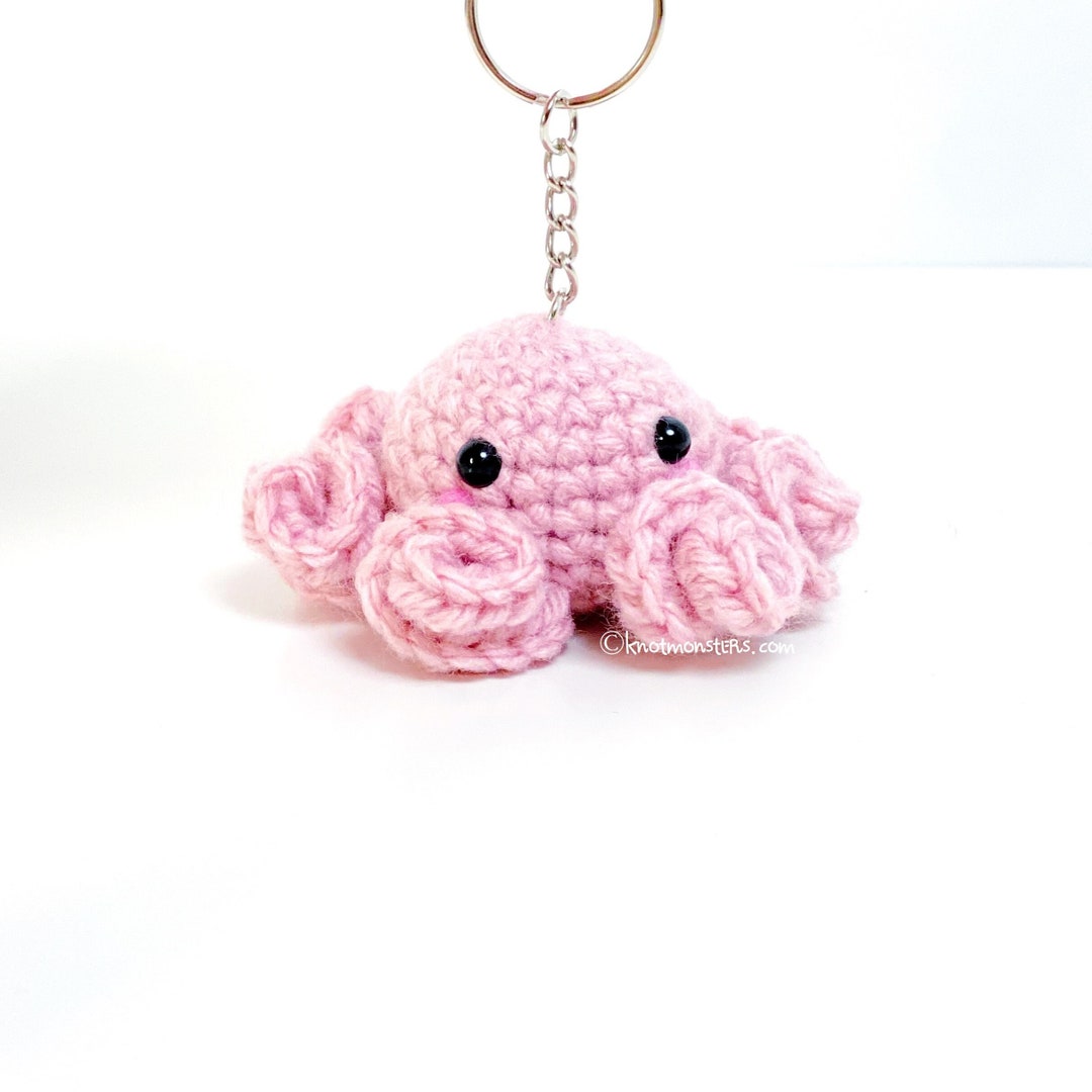 Octopus Keychain Crochet PATTERN ONLY! PDF Download Amigurumi Beginner ...