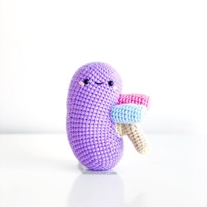 Anatomical Kidney Crochet Pattern! PATTERN ONLY Instant DOWNLOAD ...
