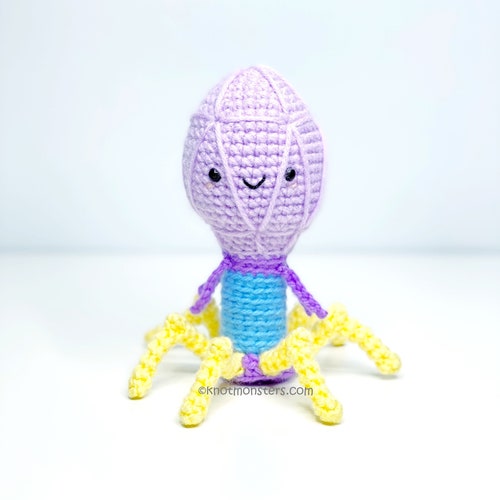 Bacteriophage Crochet Pattern PATTERN ONLY PDF Download - Etsy
