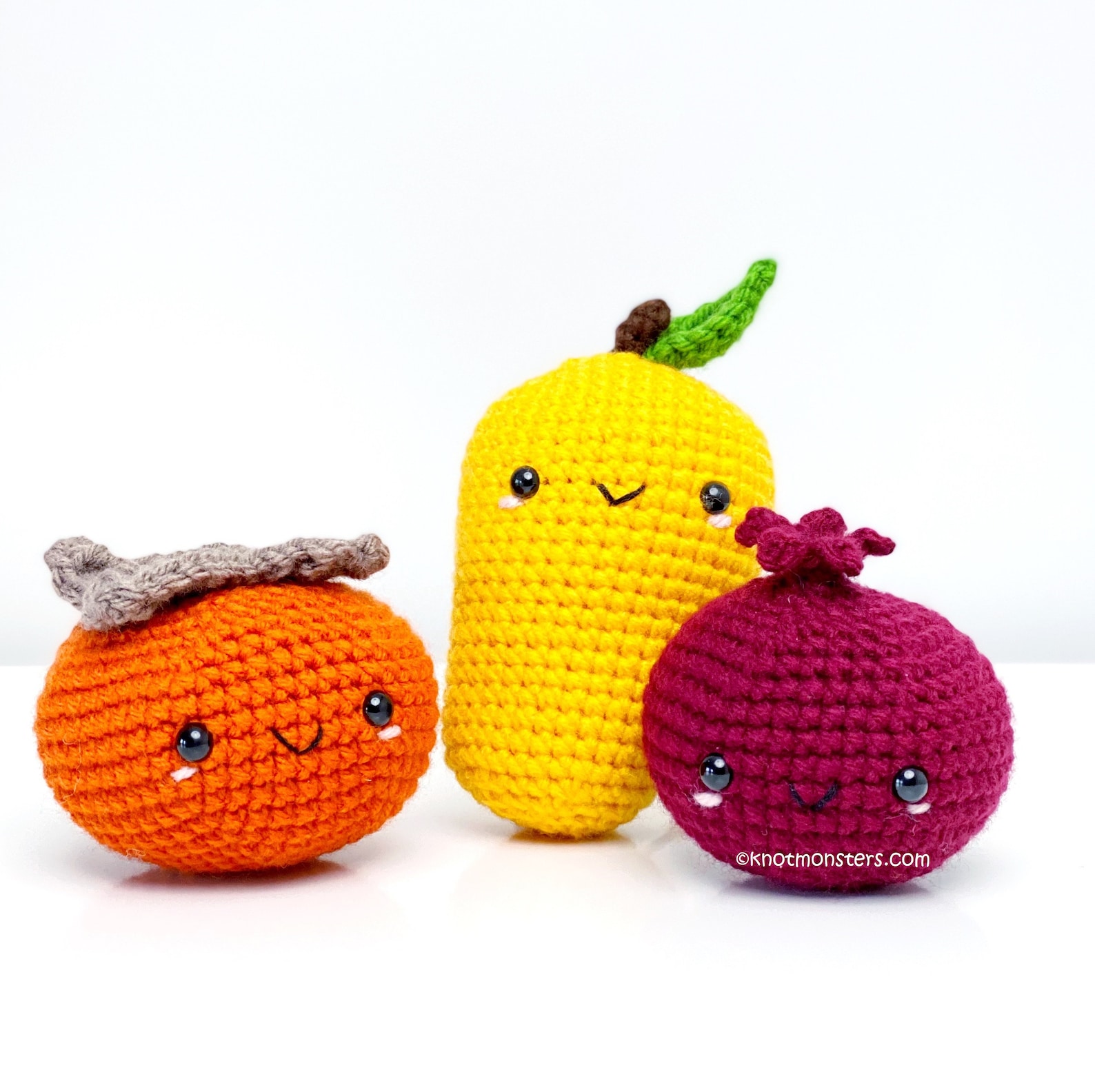 30 Crochet Fruit Pattern Bundle EBOOK PDF Knotmonsters | Etsy