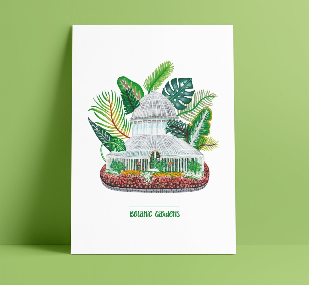 Botanic Gardens the Palm House Plants Flowers Botanical Belfast ...