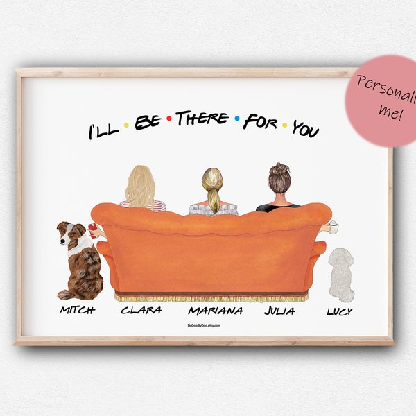 Friends Poster - Etsy UK