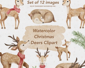 Rudolf Clipart | Etsy