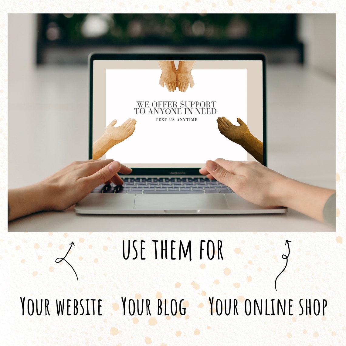 Offering Hands Clipart, Helping Hand Illustration, Human Arms Artwork ...