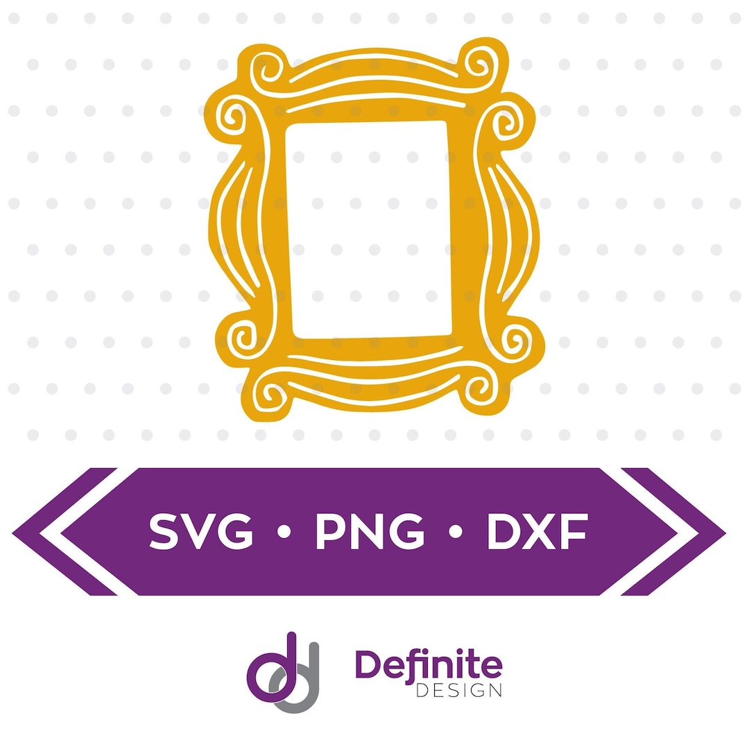 Friends TV Show Frame / Friends Door Frame SVG, Dxf, Png - Etsy