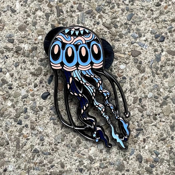 Jellyfish Brooch - Etsy