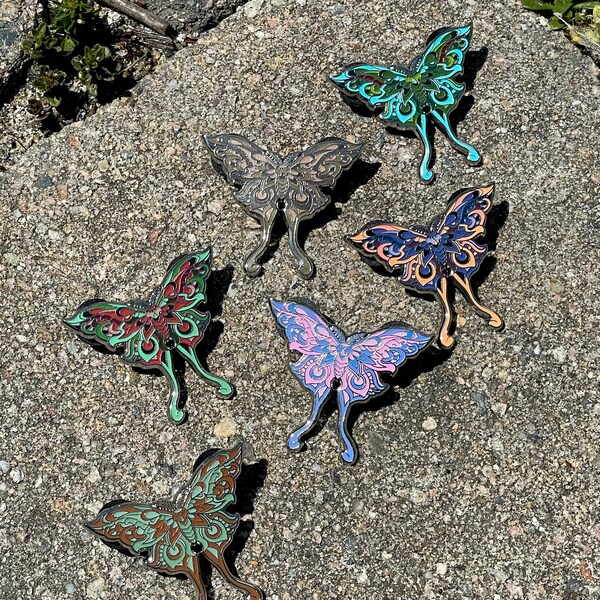 Luna Moth Pin - Etsy