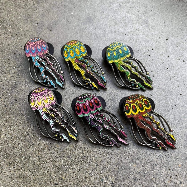 Jellyfish Brooch - Etsy