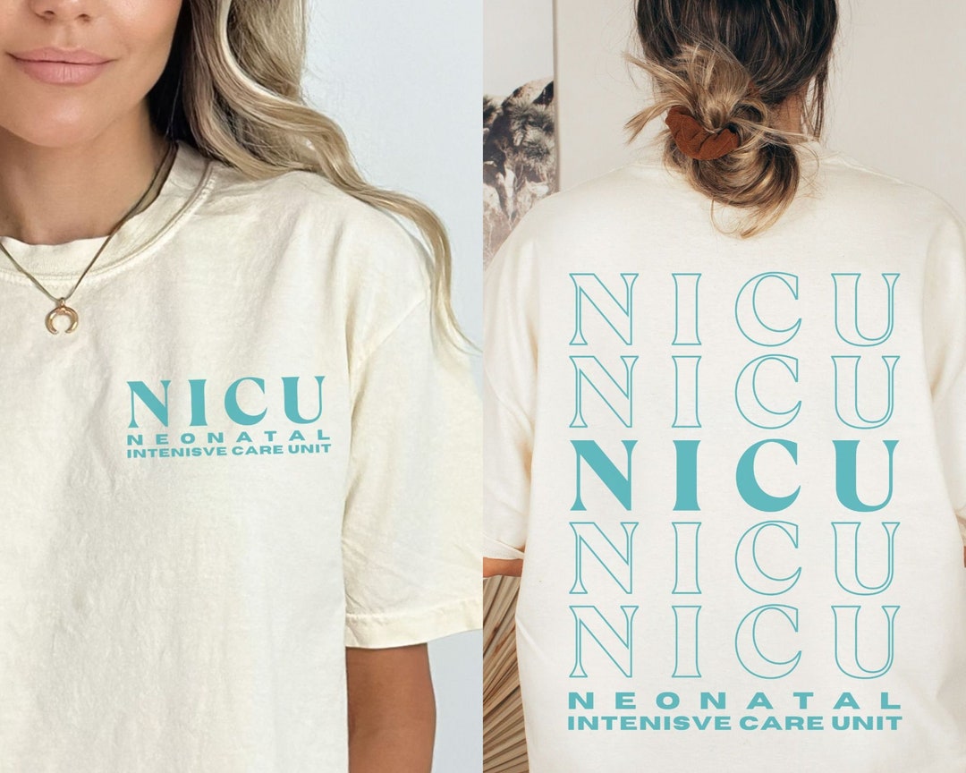 NICU Nurse Shirt Neonatal Nicu Shirt Nicu Shirts Nicu Nurse Gift ...