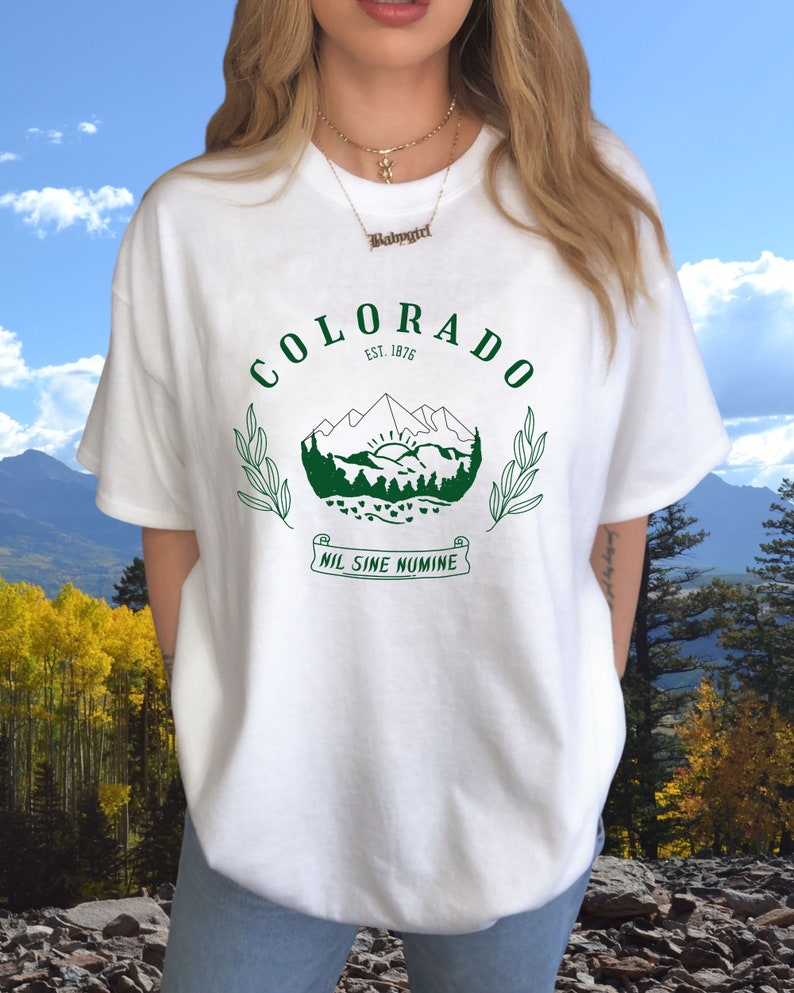 Colorado Shirt Colorado Graphic Tee Colorado Tshirt Rocky Mountains ...