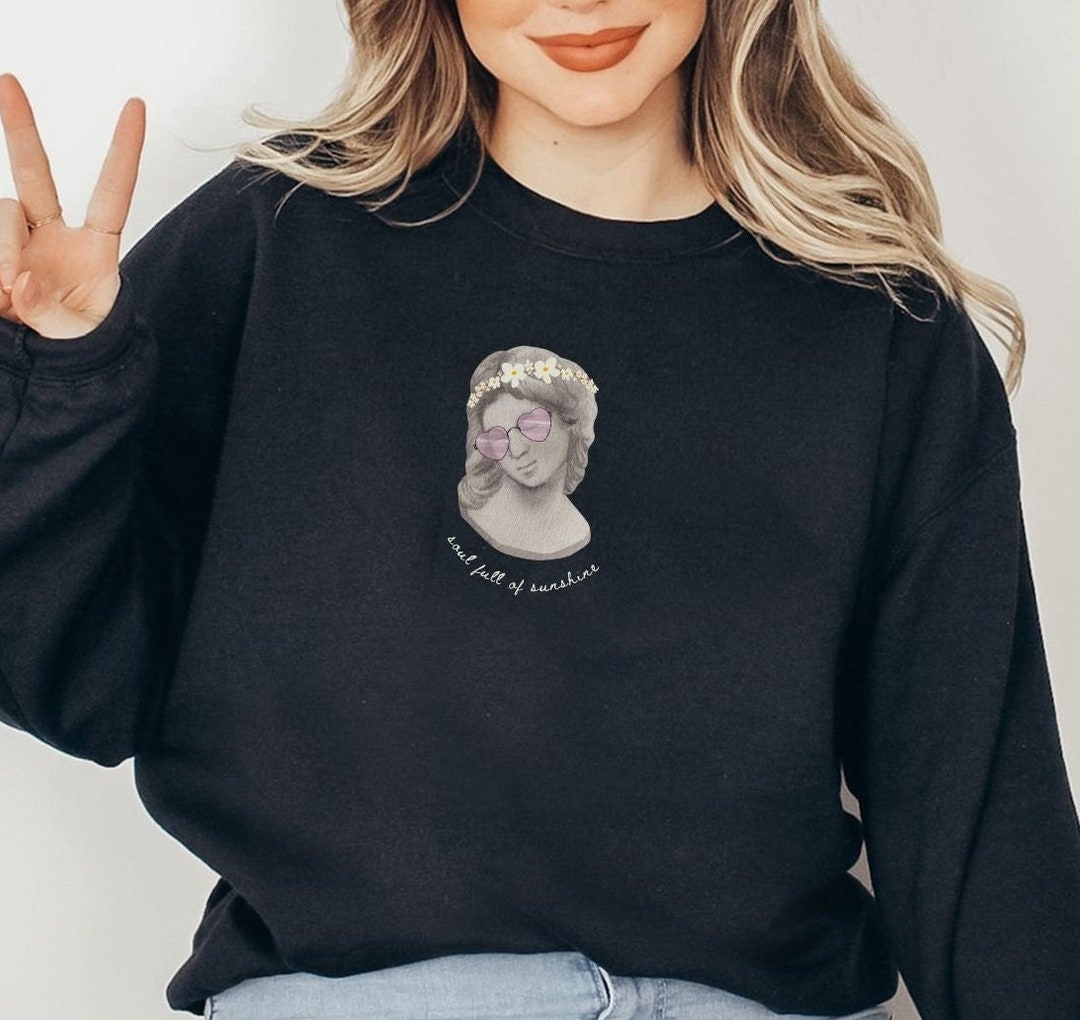 Greek Goddess Sweatshirt the Fates Moirai Greek Mythology Crewneck ...