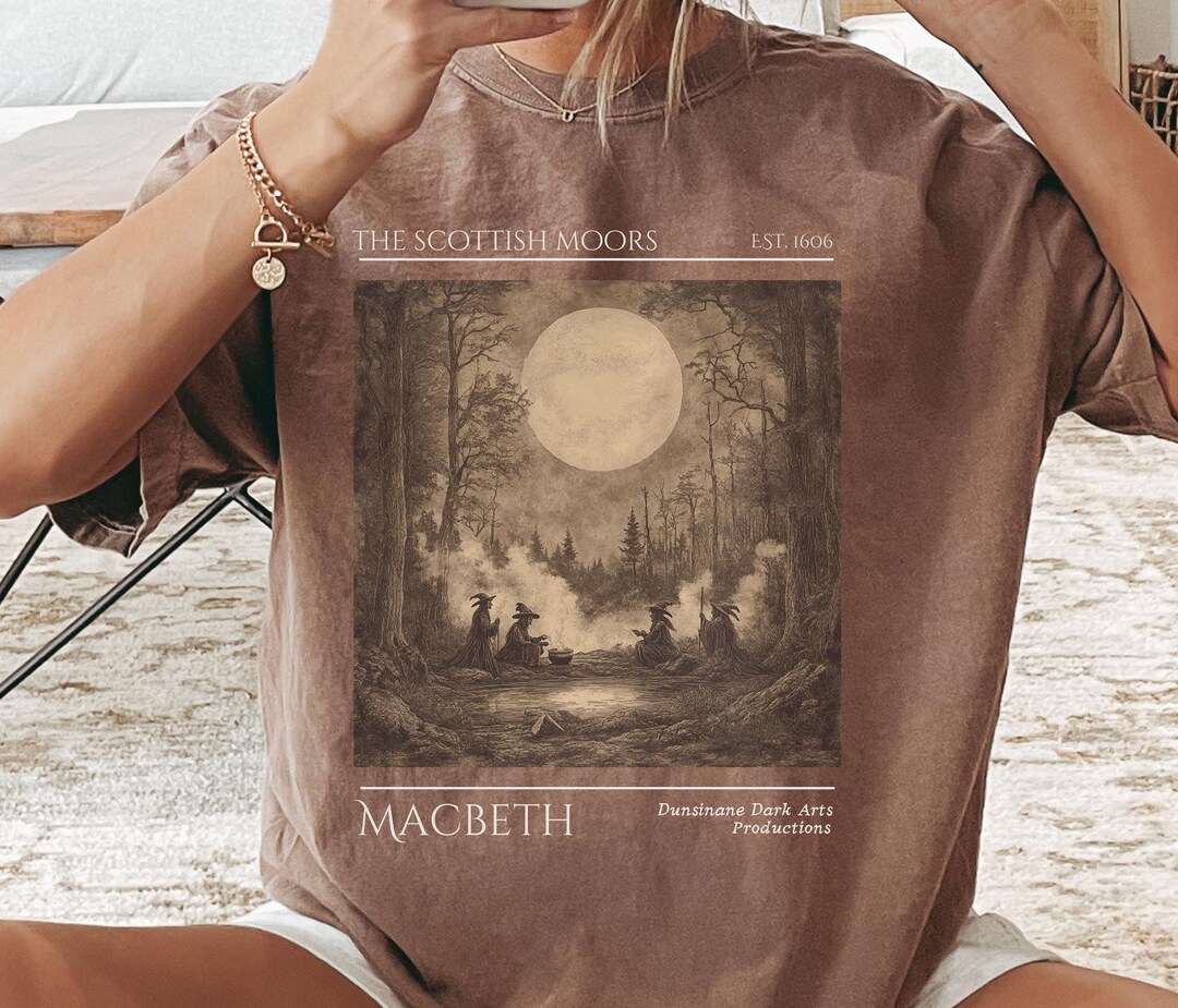 Macbeth Shakespeare Shirt Gothic Clothes Goth Fairy Grunge Shakespeare ...