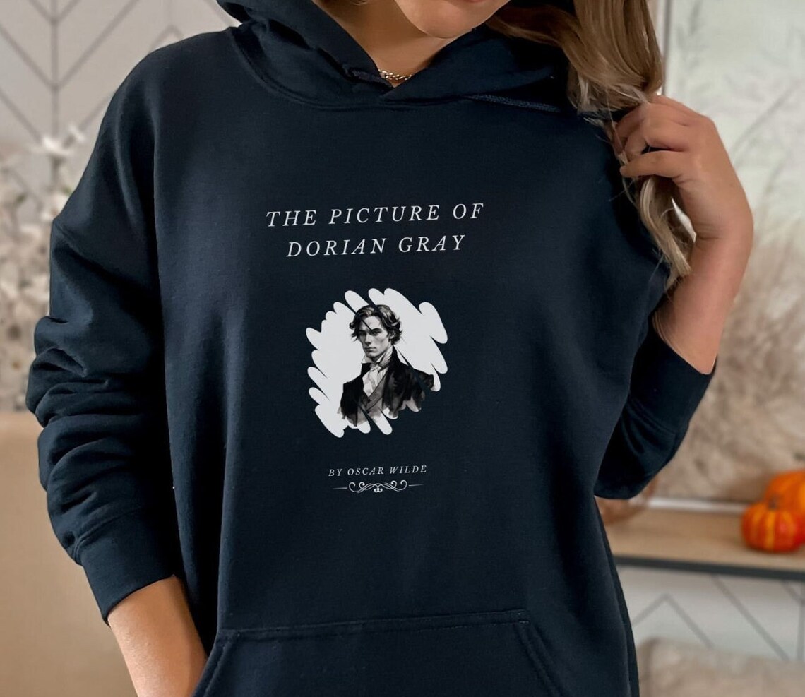 The Picture of Dorian Gray Hoodie Oscar Wilde Sweatshirt Dorian Gray ...