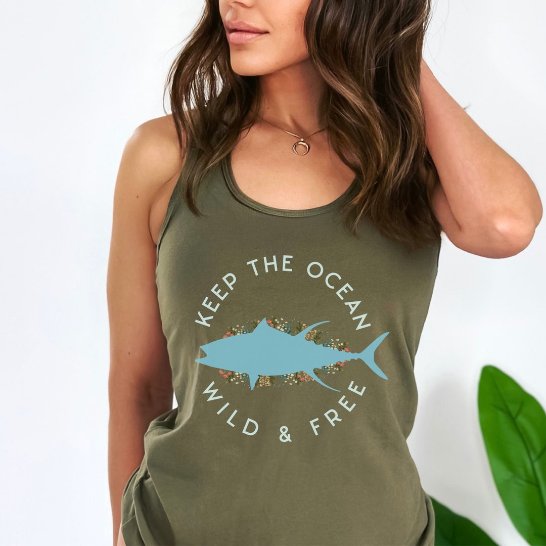 Whale Tank Top Save the Whales Tank Save the Ocean Tank Whale Shirt ...