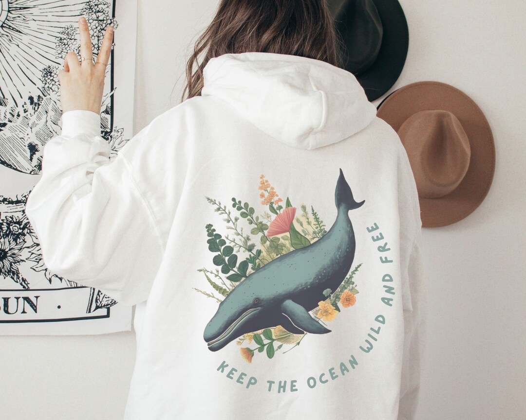 Whale Hoodie Whale Shirt Humpback Whale Sweatshirt Whale - Etsy